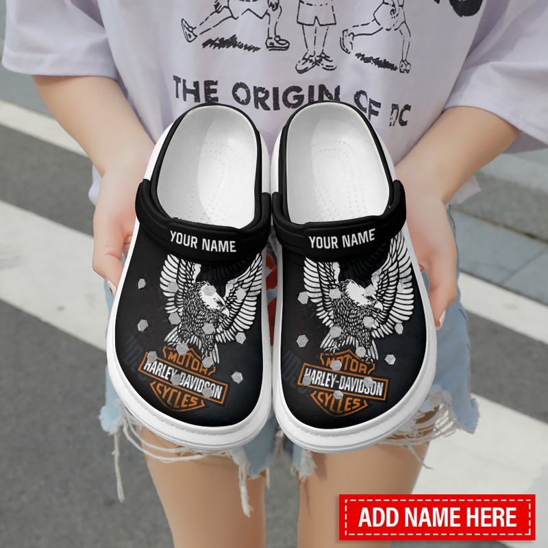 Harley Davidson Motorcycle Custom Name Crocs Clogs – NMQI96 ...